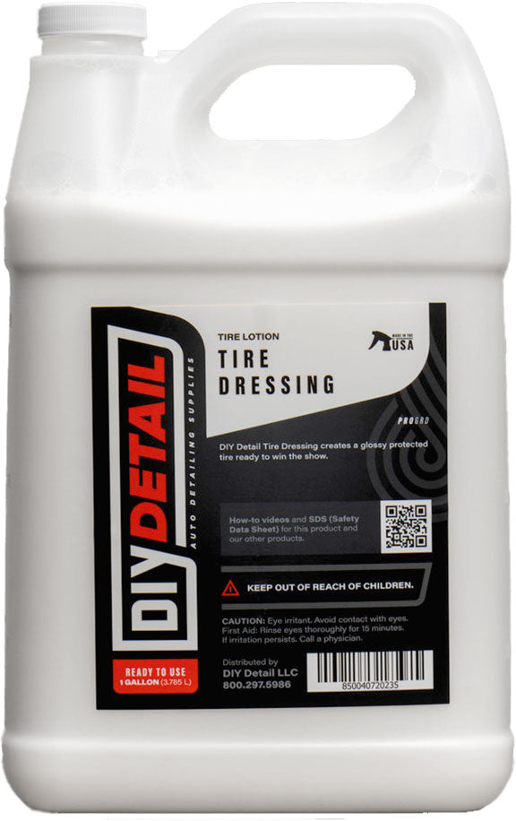 DIY Detail Tire Dressing