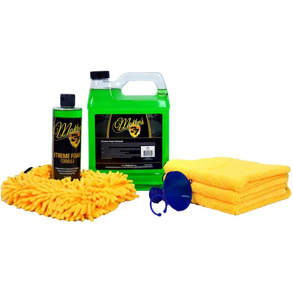 McKee's 37 Xtreme Foam Formula Auto Shampoo 160 oz. Refill Kit
