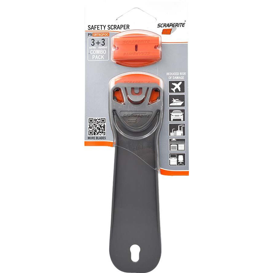 ScrapeRite Plastic Razor Blades